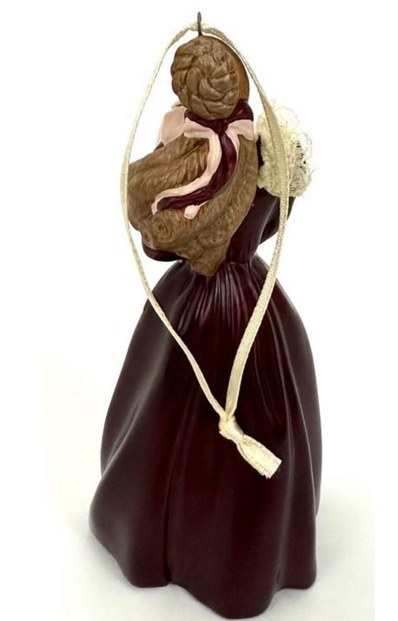 BARBIE Victorian & Cedric Bear Porcelain Ornament, 2001 Hallmark ...