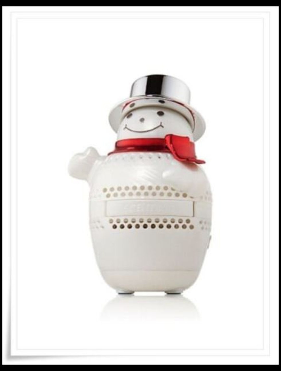 Bath & Body Works Slatkin Jolly Snowman Scentbug Fan White - Etsy