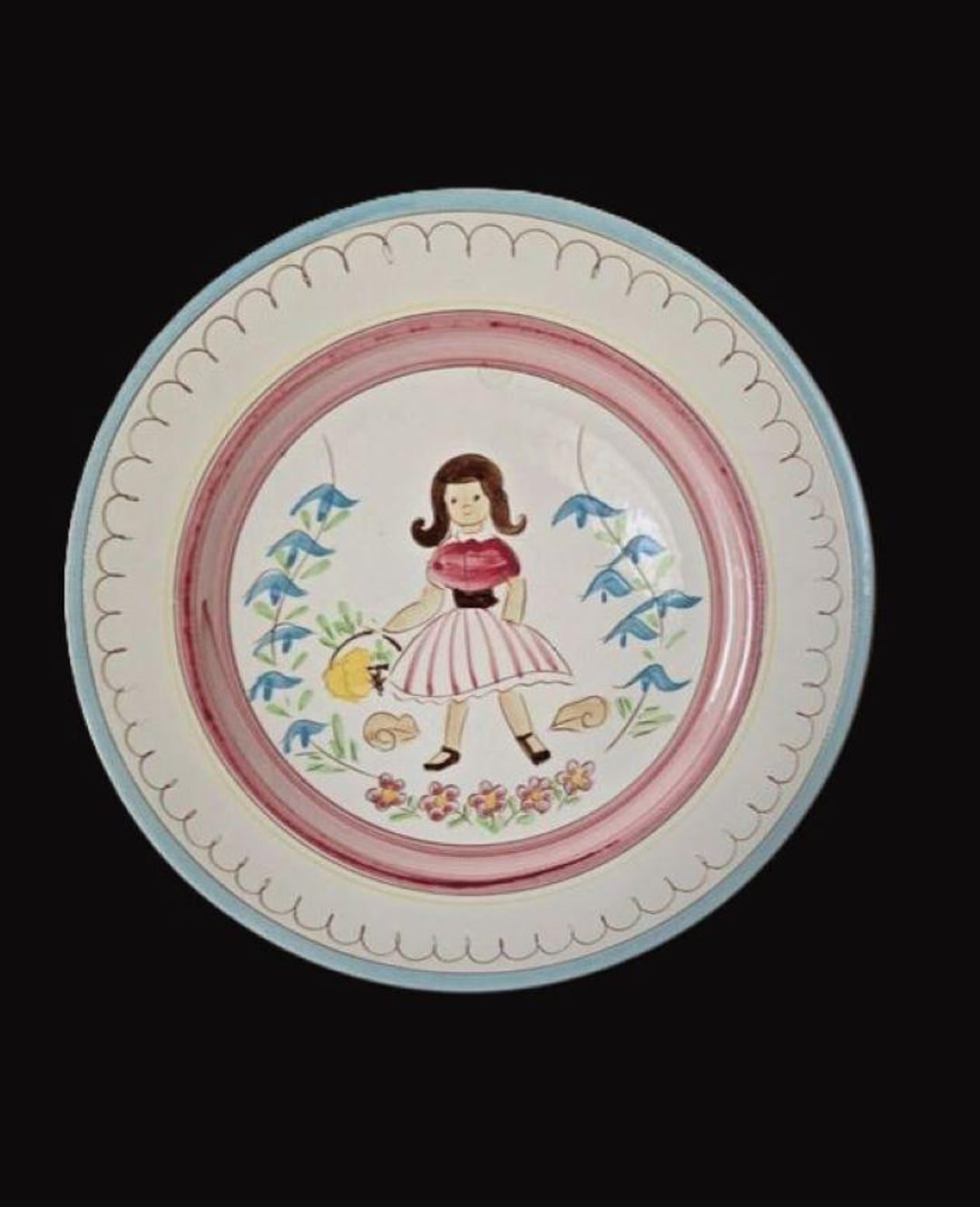 STANGL Mary Quite Contrary Kiddieware Plate, 3951 - Etsy