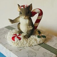 Fitz and Floyd Figurine You Love Me Charming Tails Mouse & Daisy - Etsy