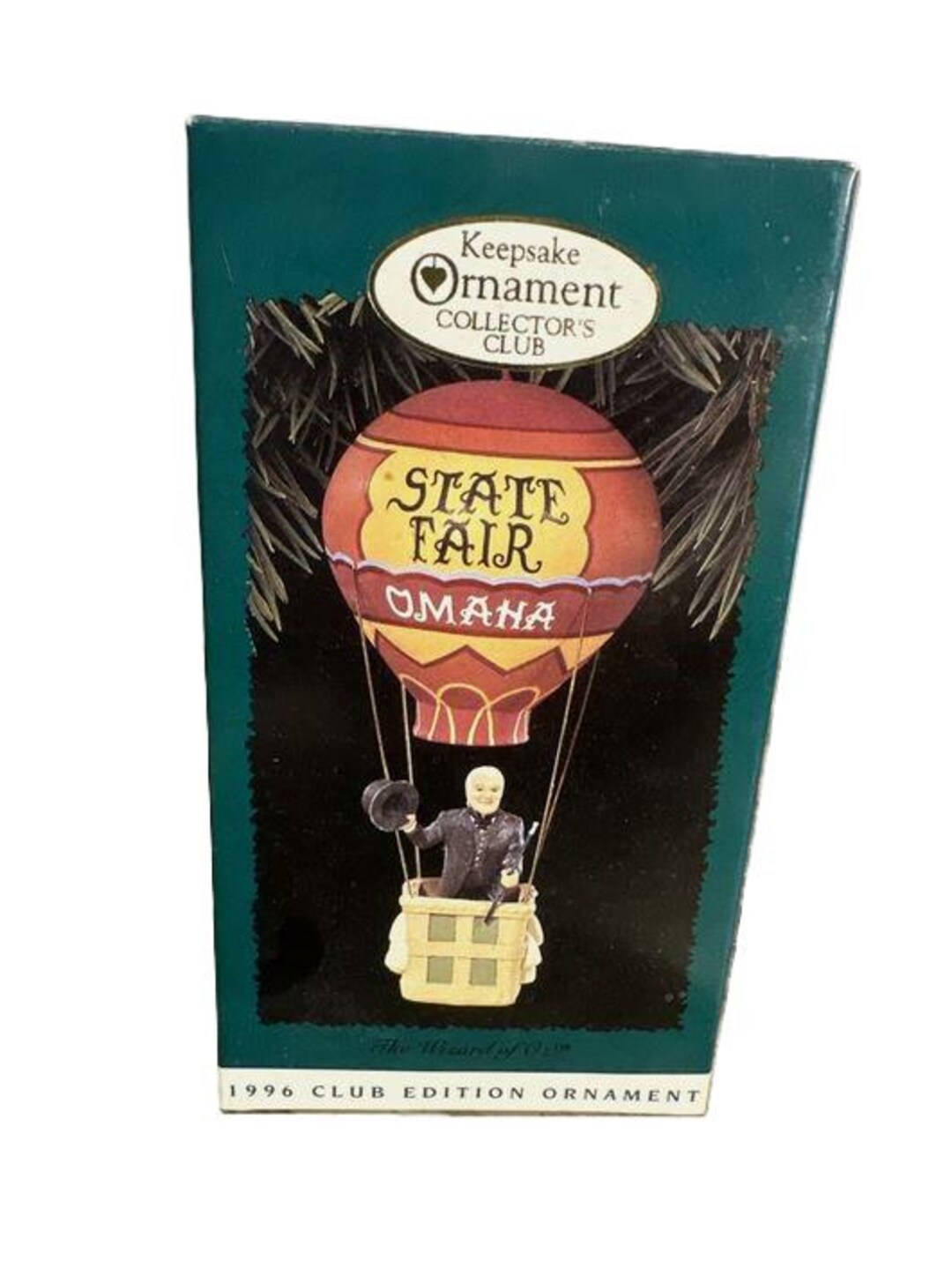 Wizard of Oz Omaha State Fair Balloon Collectors Club Ornament HALLMARK ...