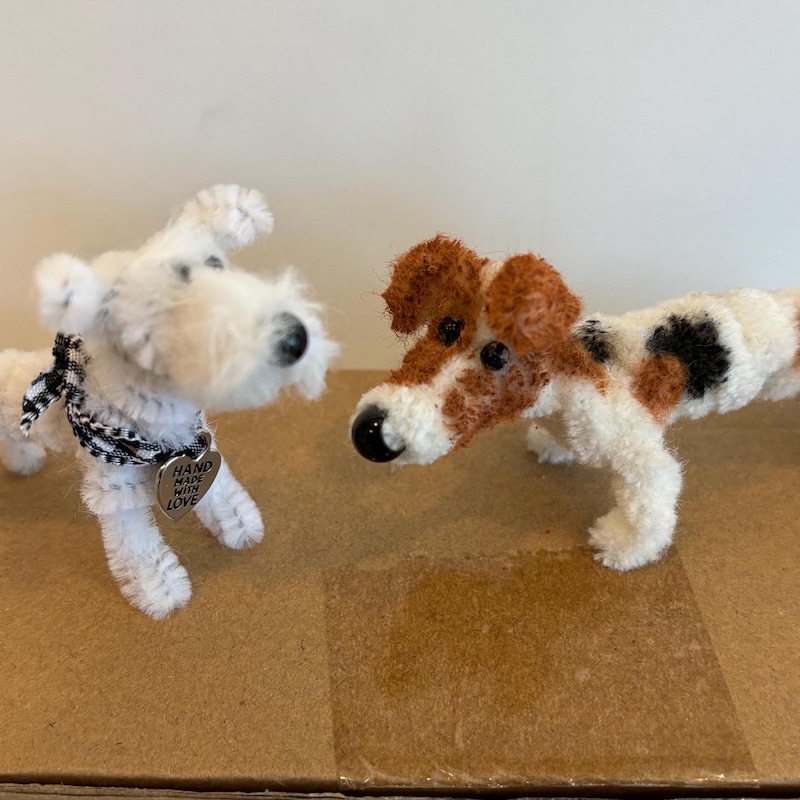 Pipe Cleaner Dog - Etsy