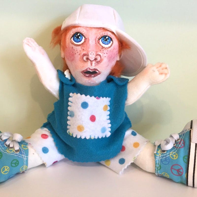 Button Joint Doll - Etsy