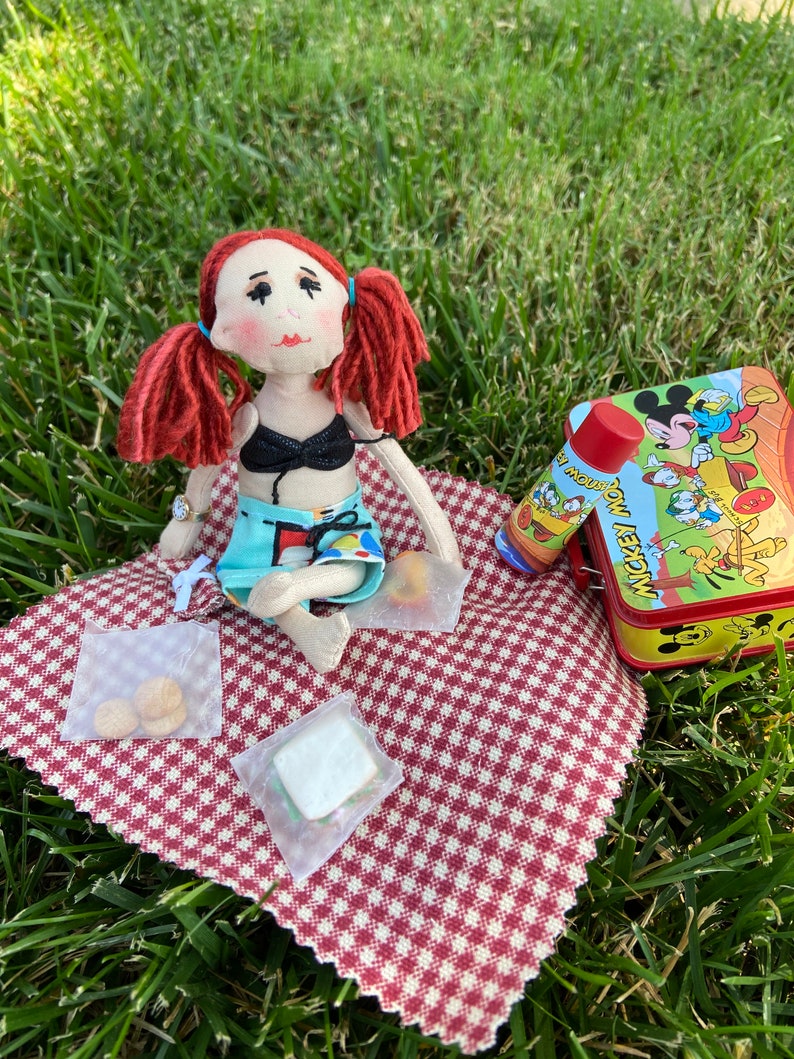 PICNIC LUNCH BOX Setdoll Accessories for 5 to 21 Inch Dolls - Etsy