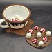 Hot Cocoa Tic Tac Toe! With Storage~peppermints and Marshmallows~ - Etsy