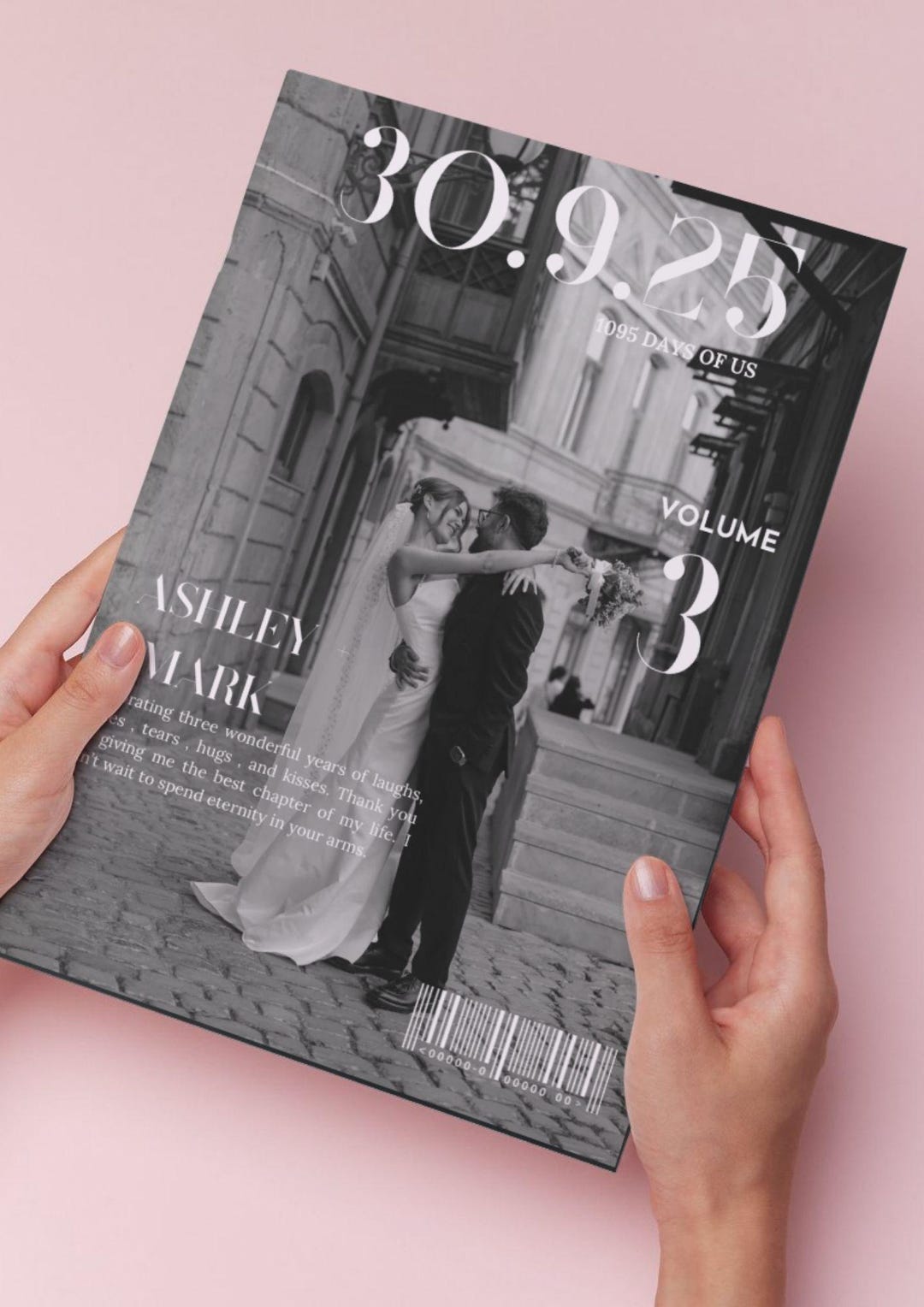 Personalized Anniversary Magazine: Custom Couple Keepsake - Etsy