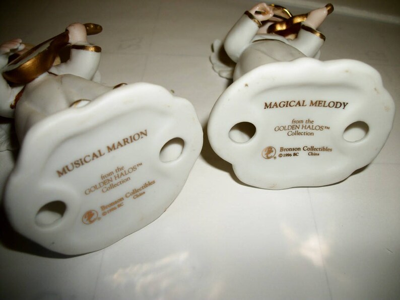 Bronson Collectible Angels, Musical Marion, Magical Melody, Serenading ...