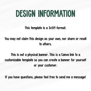 Happy Thanksgiving Banner Template (digital Download) - Etsy