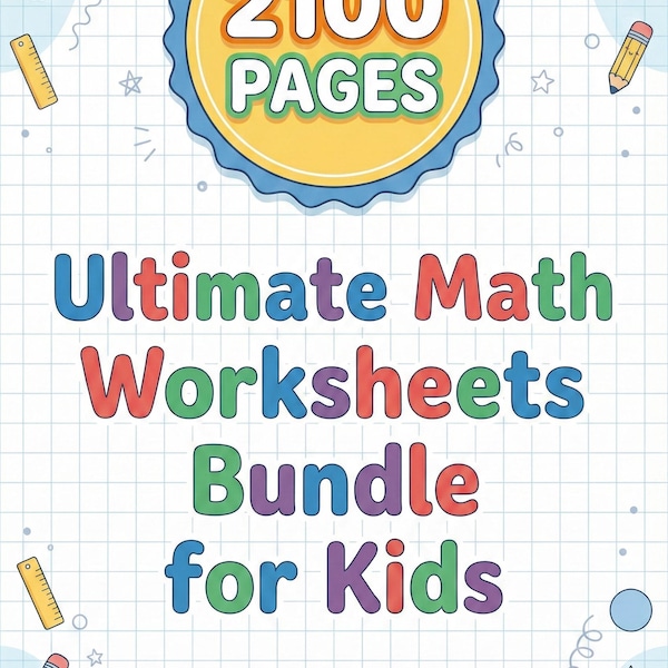 Plr Math Kids - Etsy