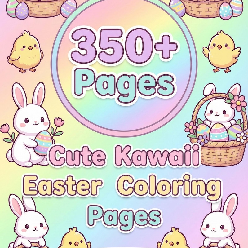 Plr Easter Coloring Sheets - Etsy UK