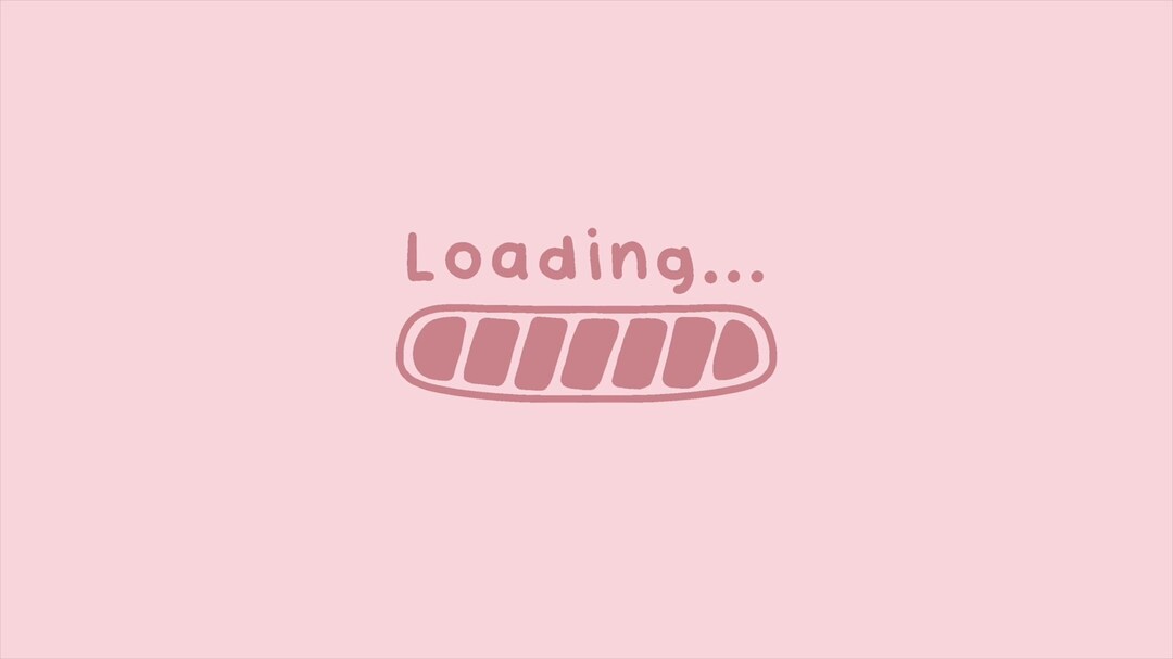 Animated Loading Bar GIF: PINK Handwriting Wiggle Text (digital ...