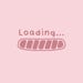 Animated Loading Bar GIF: PINK Handwriting Wiggle Text (digital ...