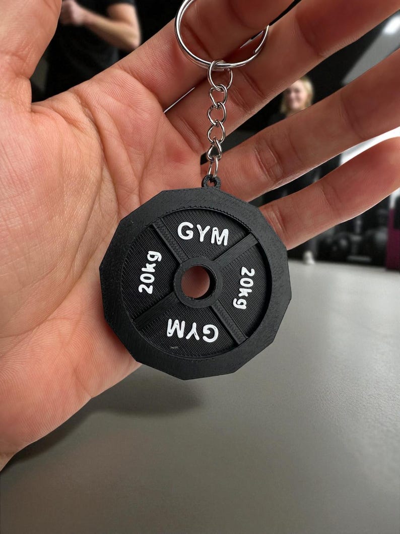 Dumbbell, Kettlebell & Gym Plate Keychains – Discount on BULK Orders ...