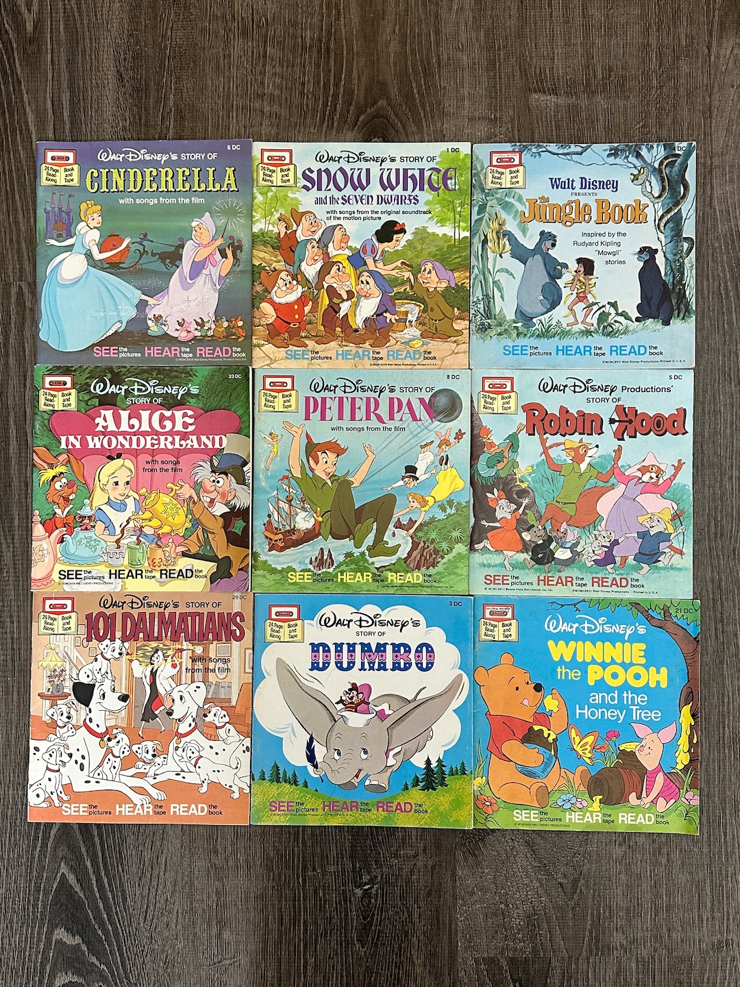 Vintage Disney Classics Book Lot - Etsy
