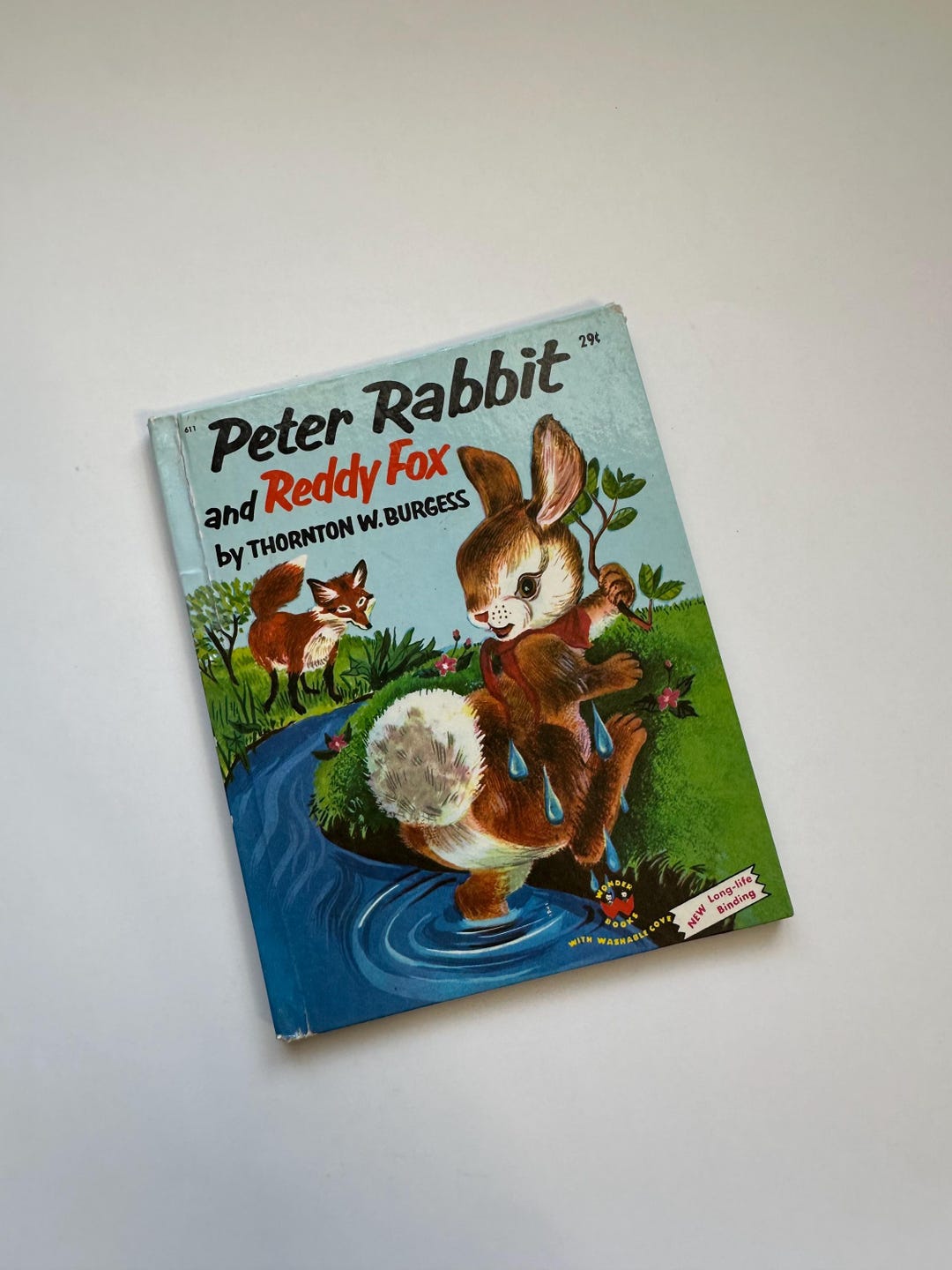 1954 Peter Rabbit and Reddy Fox Wonder Book - Etsy