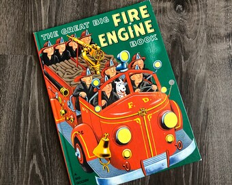 Fire Engine Book - Etsy