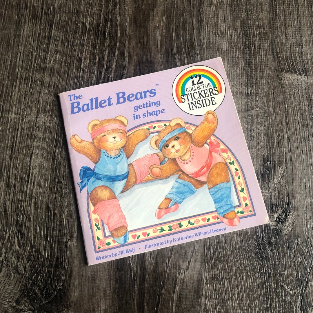1987 Ballet Bears Little Treasures Book - Etsy