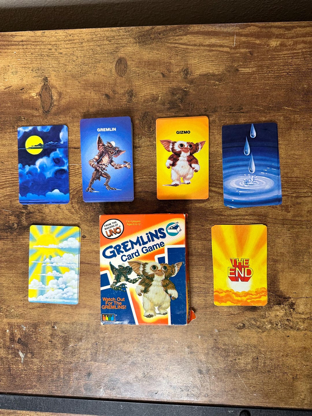 1984 Gremlins Card Game Complete - Etsy