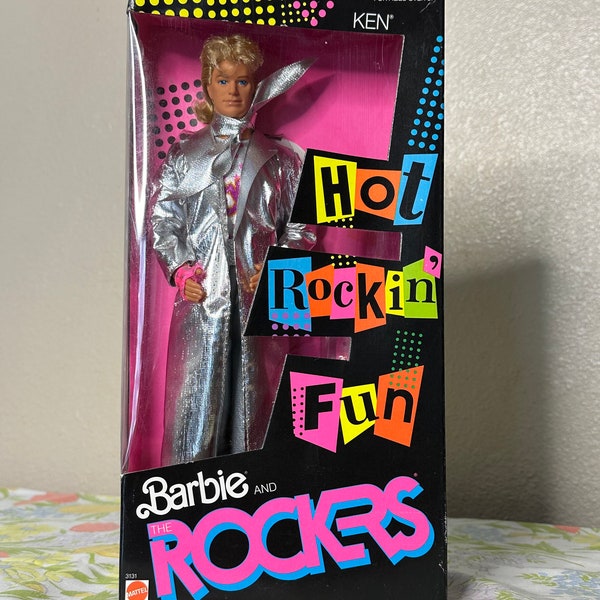 Barbie and the Rockers Ken Doll - Etsy