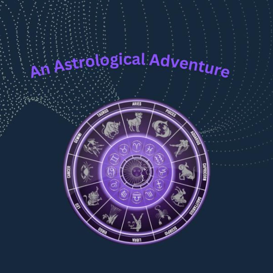 An Astrological Adventure: Birth Chart Workbook and Journal for Self ...