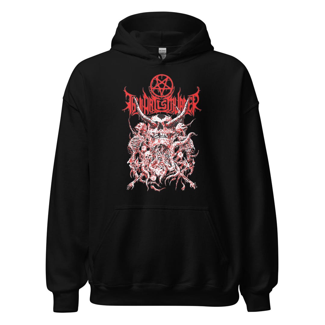 Thy Art is Murder Hoodie Deathcore Clothing for Extreme Music Fans - Etsy