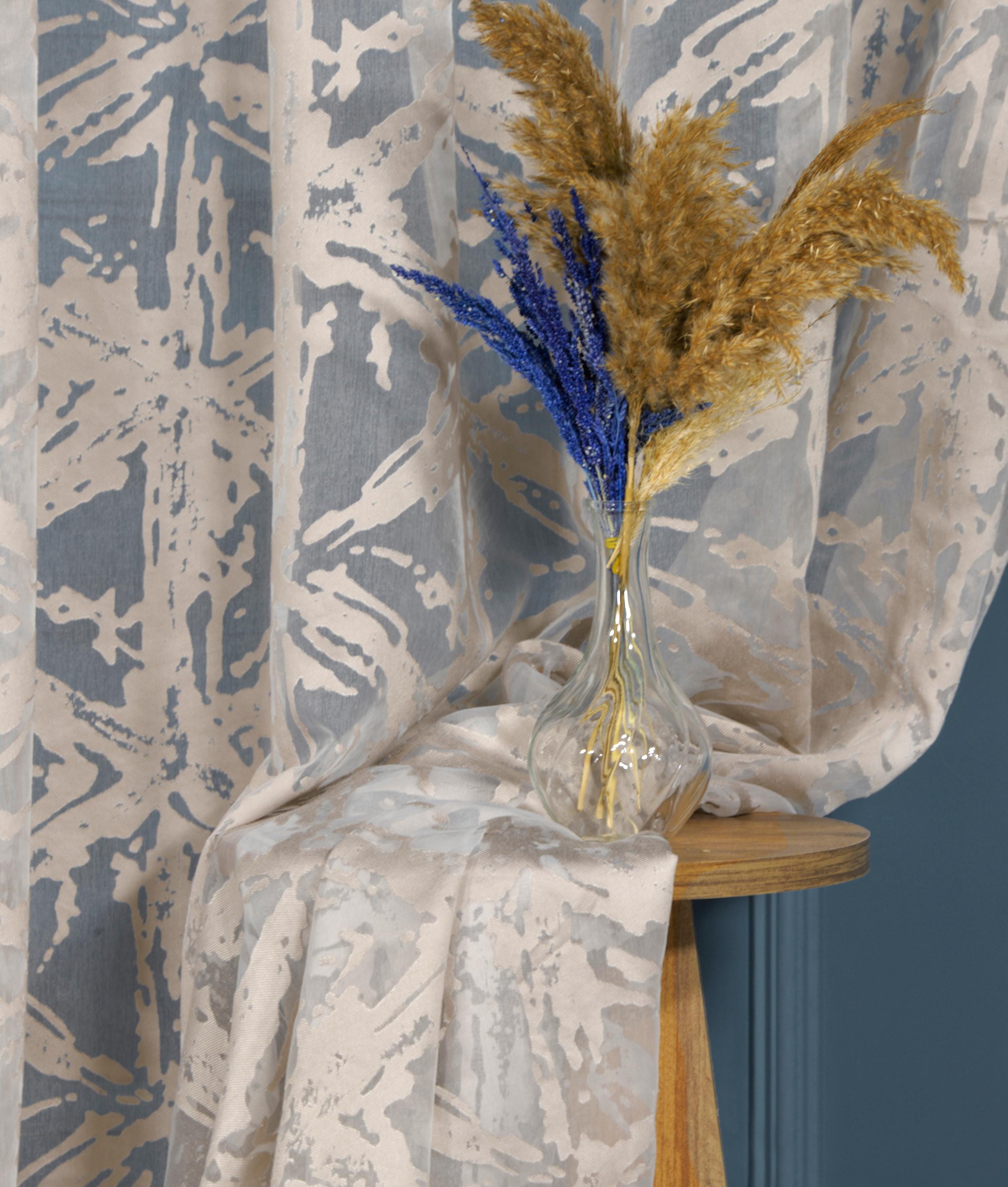Luxury Sheer Curtains for Living Room and Bedrooms, Custom Size Extra ...
