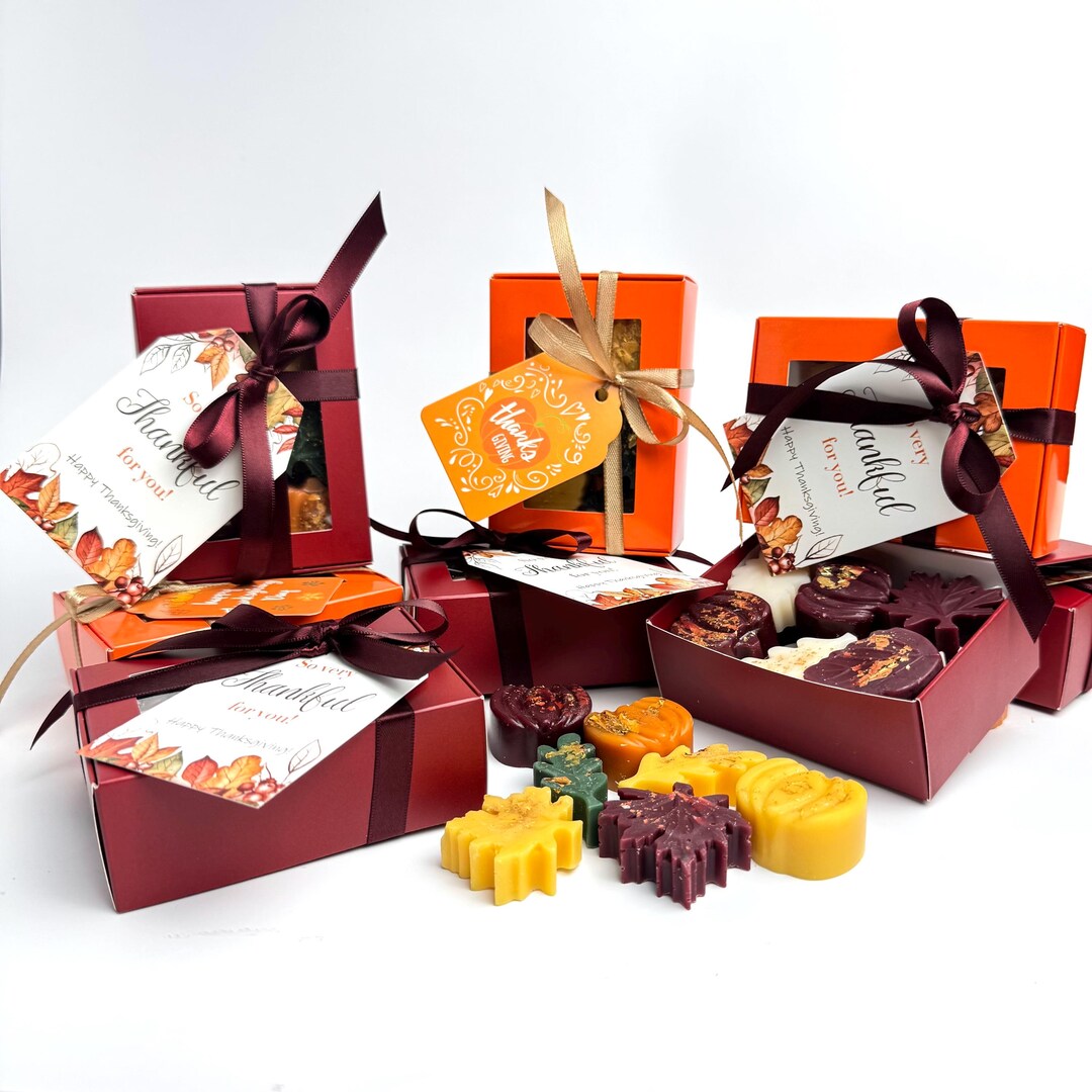 Fall Wax Melt Gift Set • Pumpkin Spice • Thanksgiving Hostess Gift ...