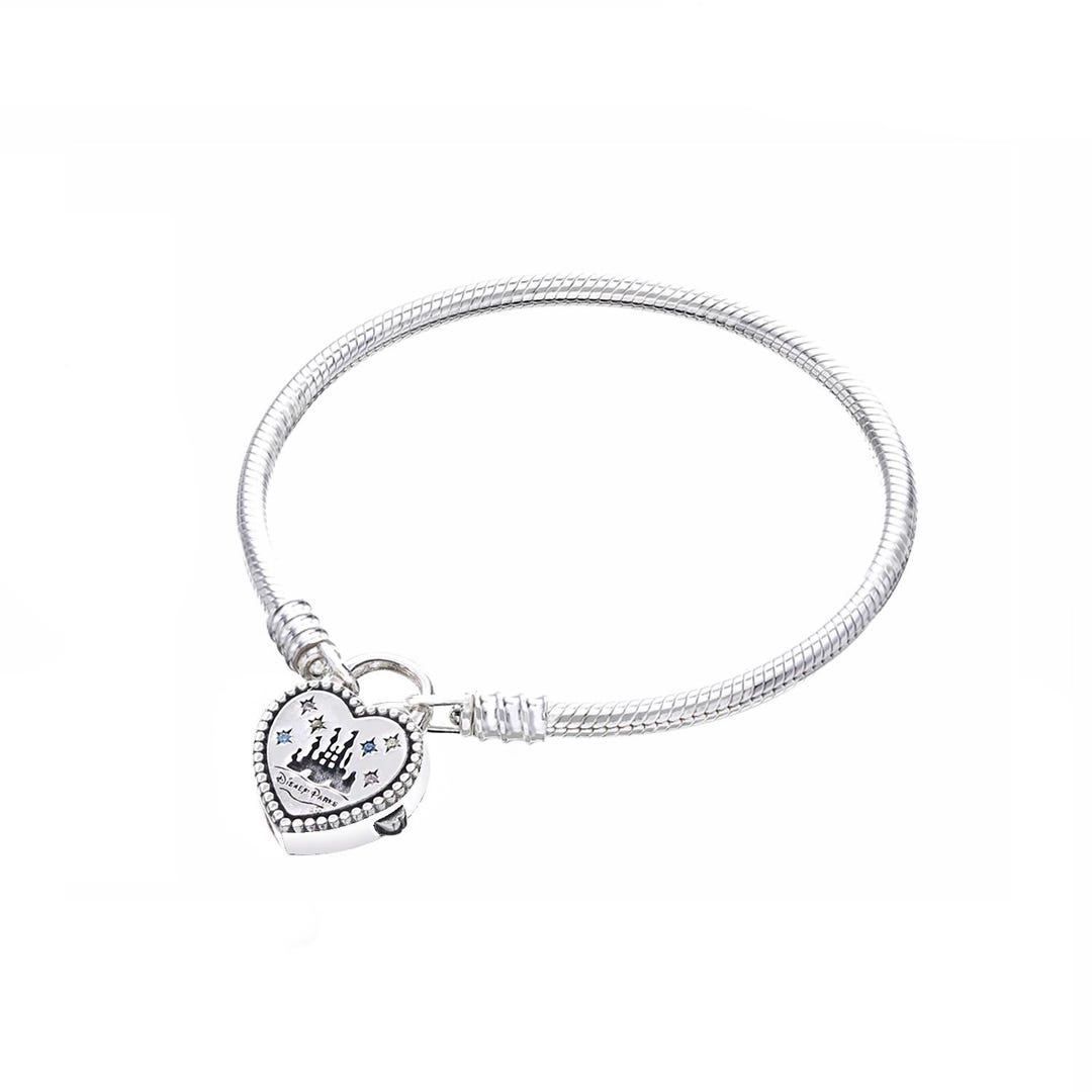 Pandora Parks Fantasyland Castle Heart Bracelet - Etsy