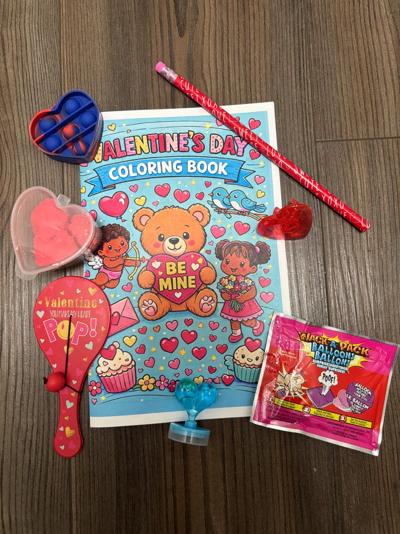 Valentine’s Day Activity Pack for Kids | Classroom Valentine’s Day ...