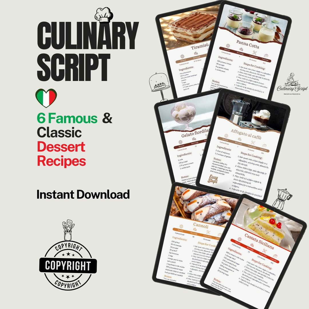 Easy Dessert Recipe Book, Easy Recipe Print, Mom Recipe Dish, Simple ...