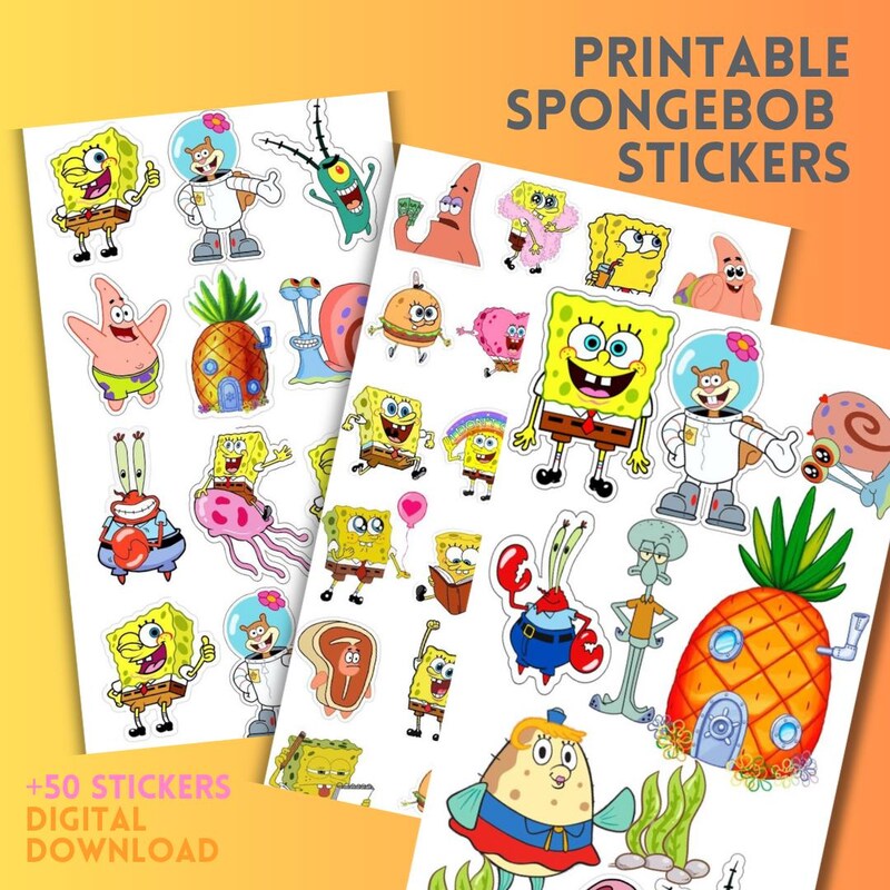 Spongebob Fan - Etsy Denmark