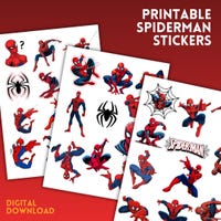 SPIDER-MAN Digital Sticker - Etsy