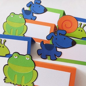 What Little Boys Are Made of Food Tags Place Holder Pre-printed or ...