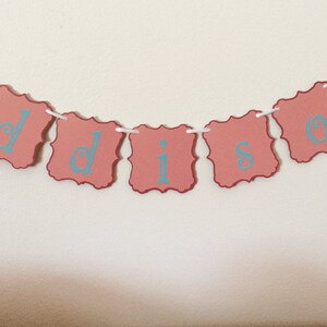 Vintage Styled Name Banner - Etsy