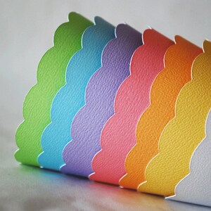 Pastel Rainbow Cupcake Wrappers in Your Choice of Color Qty 12 by Your ...