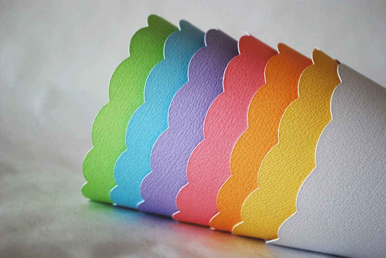 Pastel Rainbow Cupcake Wrappers In Your Choice of Color Qty 12 | Etsy