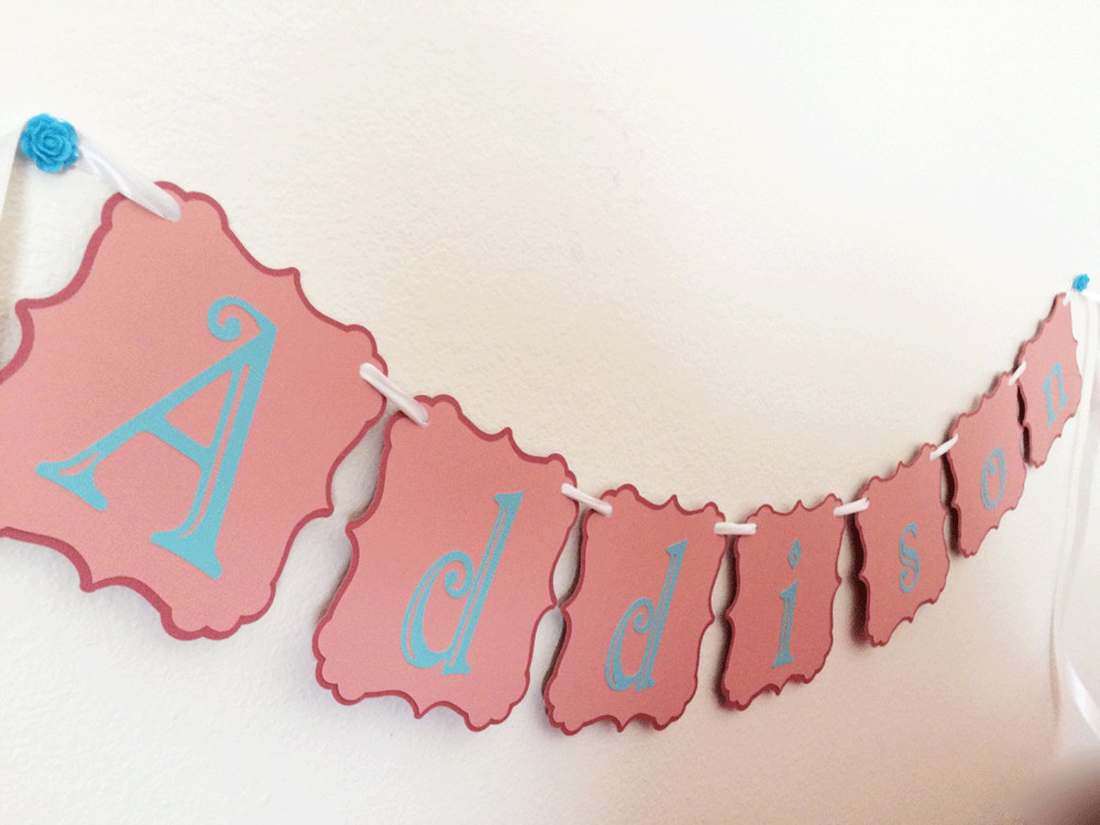 Vintage Styled Name Banner - Etsy