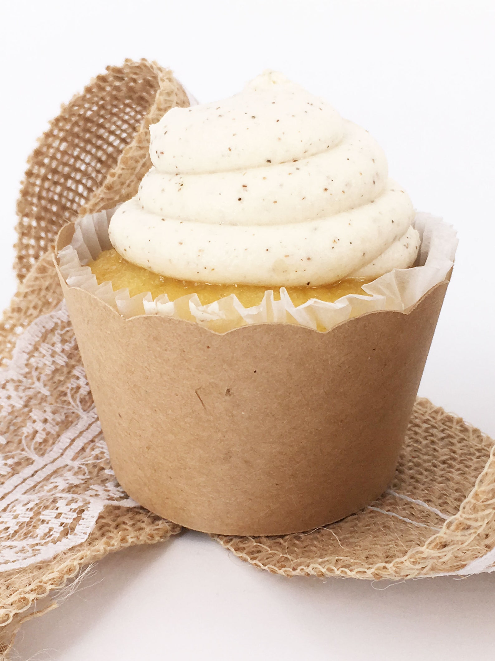 Kraft Paper Wedding Cupcake Wrappers Qty 12 by Your Little - Etsy