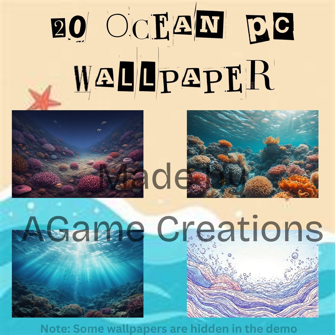 12 Ocean PC Wallpaper - Etsy