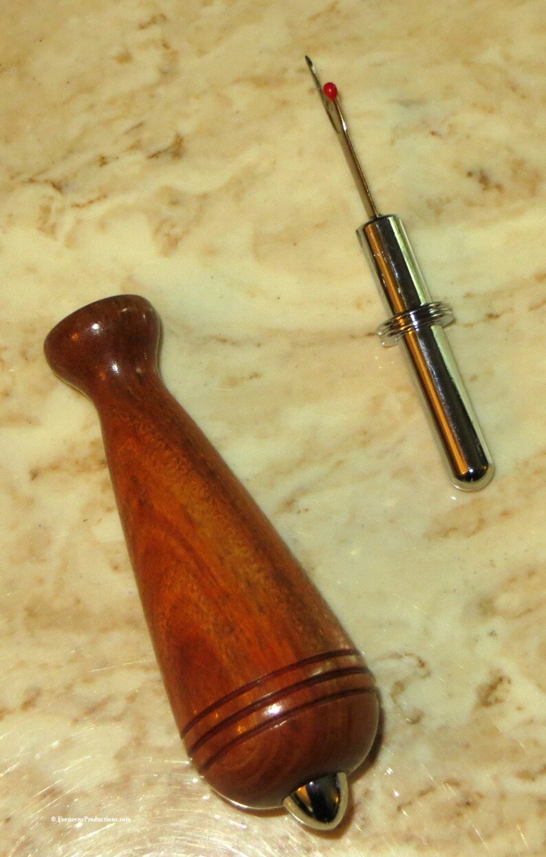 Seam Ripper Turned Wood Spalted Maple Burl Wood Quilter Tailor ...