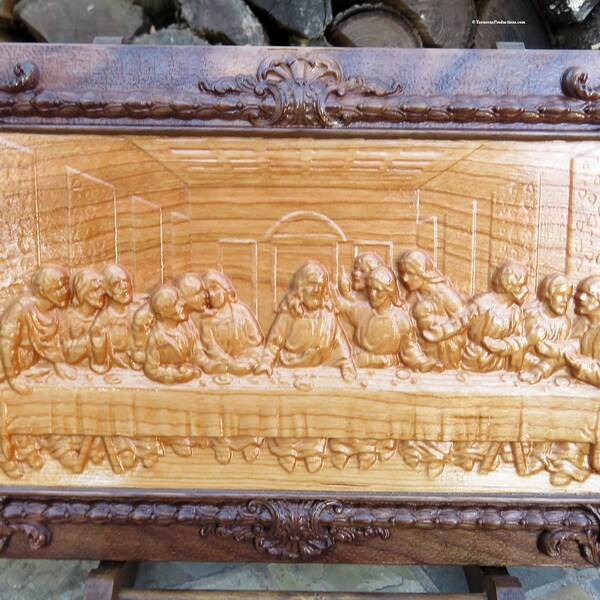 Last Supper Wood Wall Art - Etsy