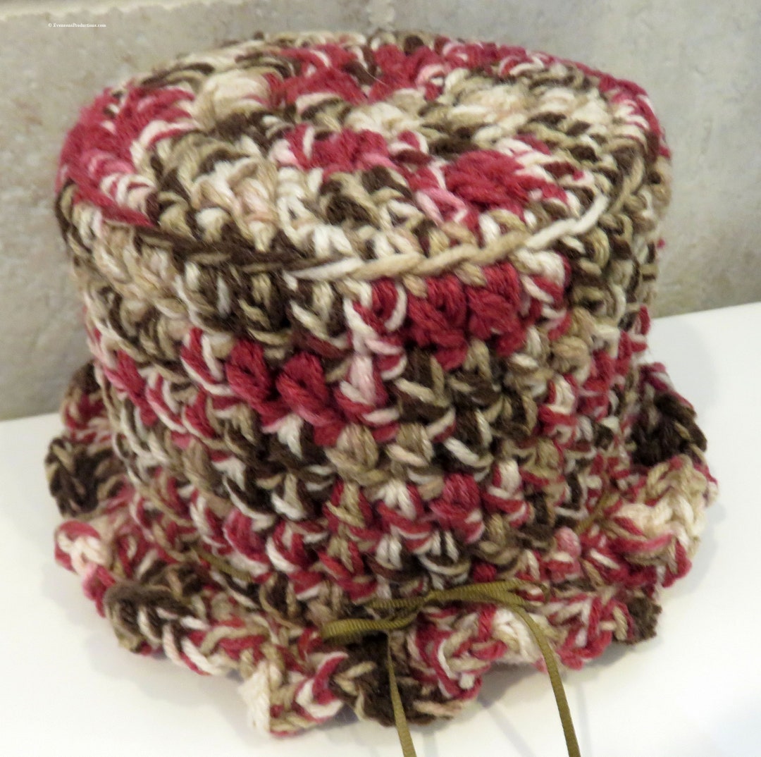 Toilet Tissue Topper - Browns Red Paper Cover - Bathroom Decor - Picnic ...