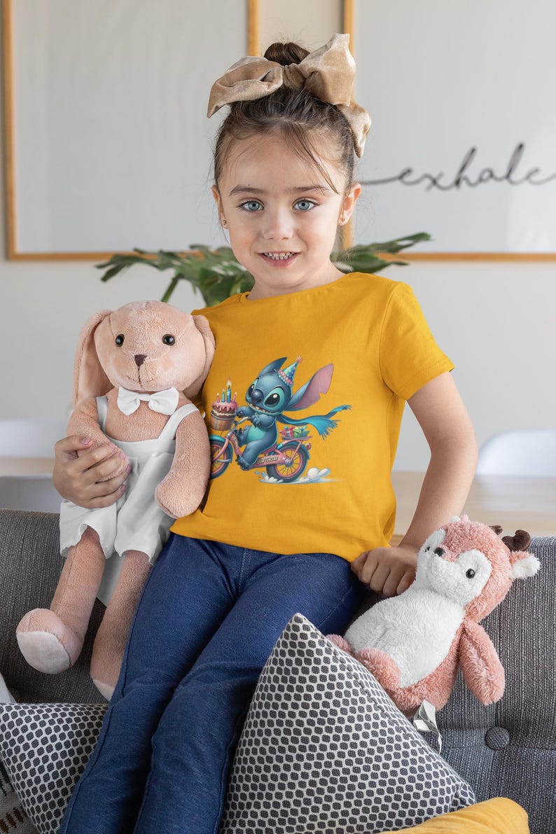 Stitch Birthday DTF, My Birthday, Disney Birthday Transfer, Happy ...