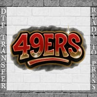 SF 49er Png 49 Ers Designs for DTF Digital Print Niners 2025 - Etsy