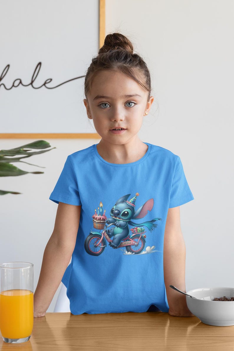 Stitch Birthday DTF, My Birthday, Disney Birthday Transfer, Happy ...