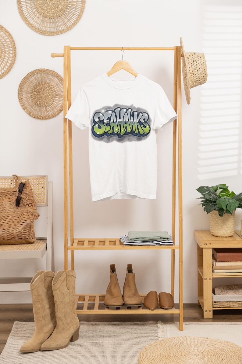 Seahawks Mascot Dtf Transfer, Trendy School Spirit Design, Spirit Game ...