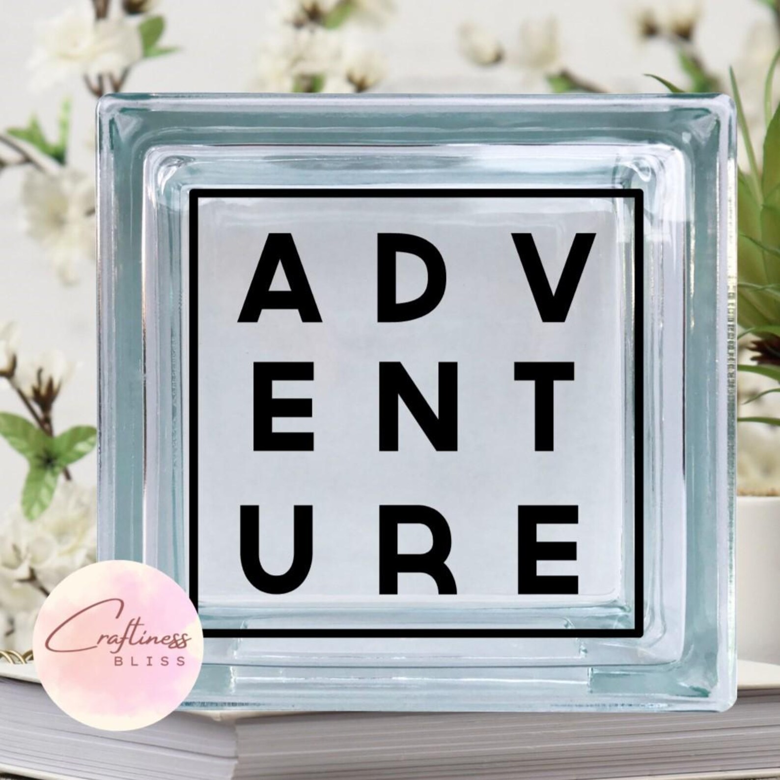 DIY Adventure DIY Custom Vinyl Decal ~ Glass Block ~ Car Decal ~ Mirror ...
