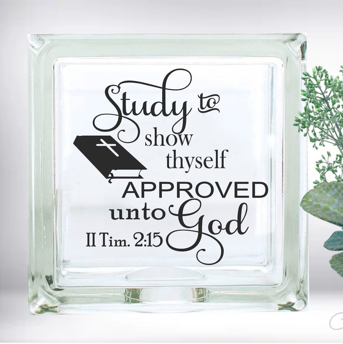 DIY Study to Show Thyself Approved Unto God Bible Verse DIY - Etsy
