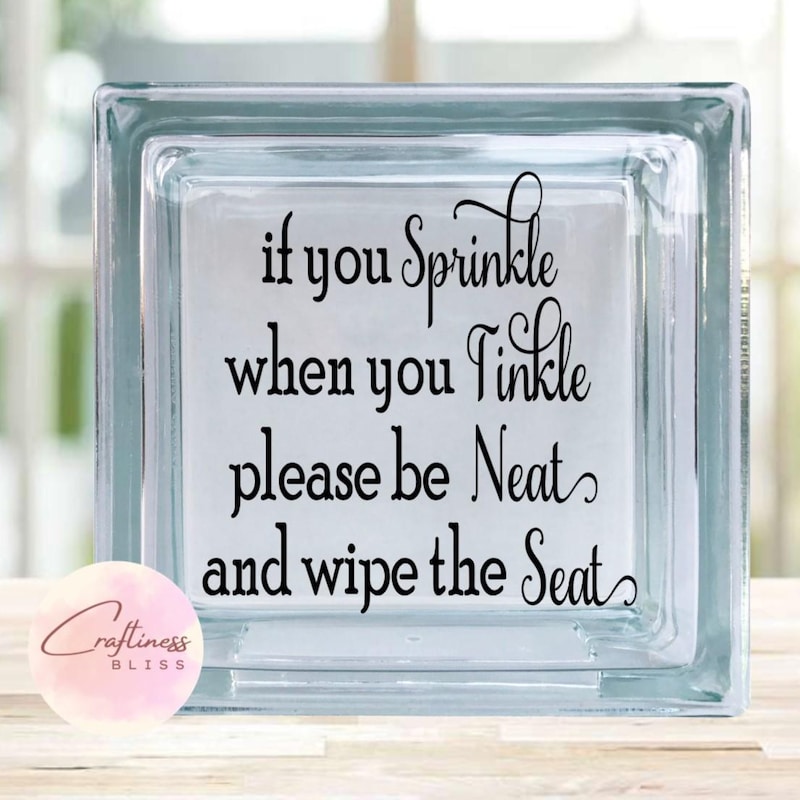 If You Sprinkle When You Tinkle - Etsy