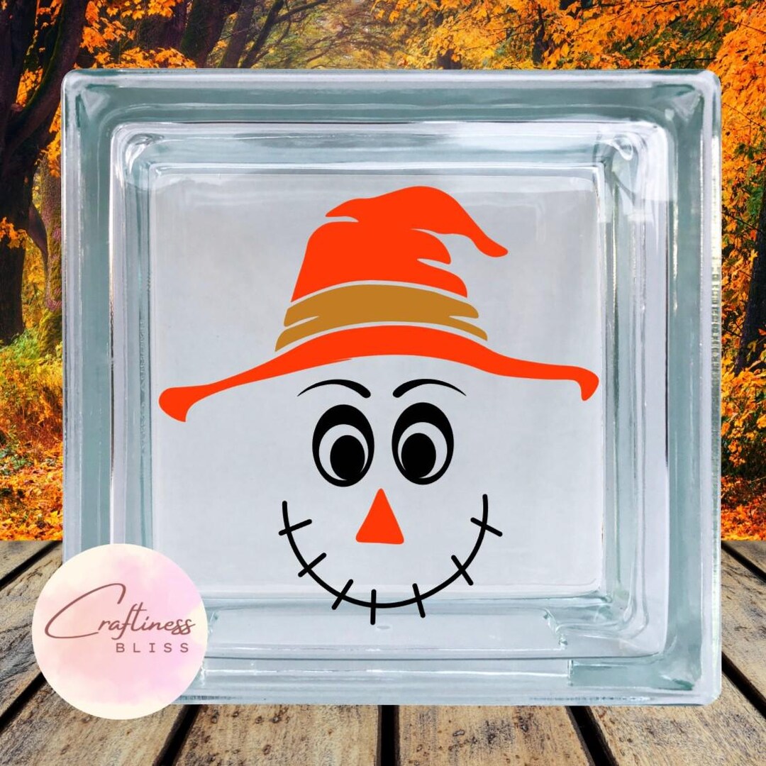 DIY Scarecrow Fall Thanksgiving Halloween DIY Custom Vinyl Decal ...